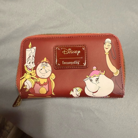 Loungefly | Bags | Loungefly Disney Red Wallet | Poshmark